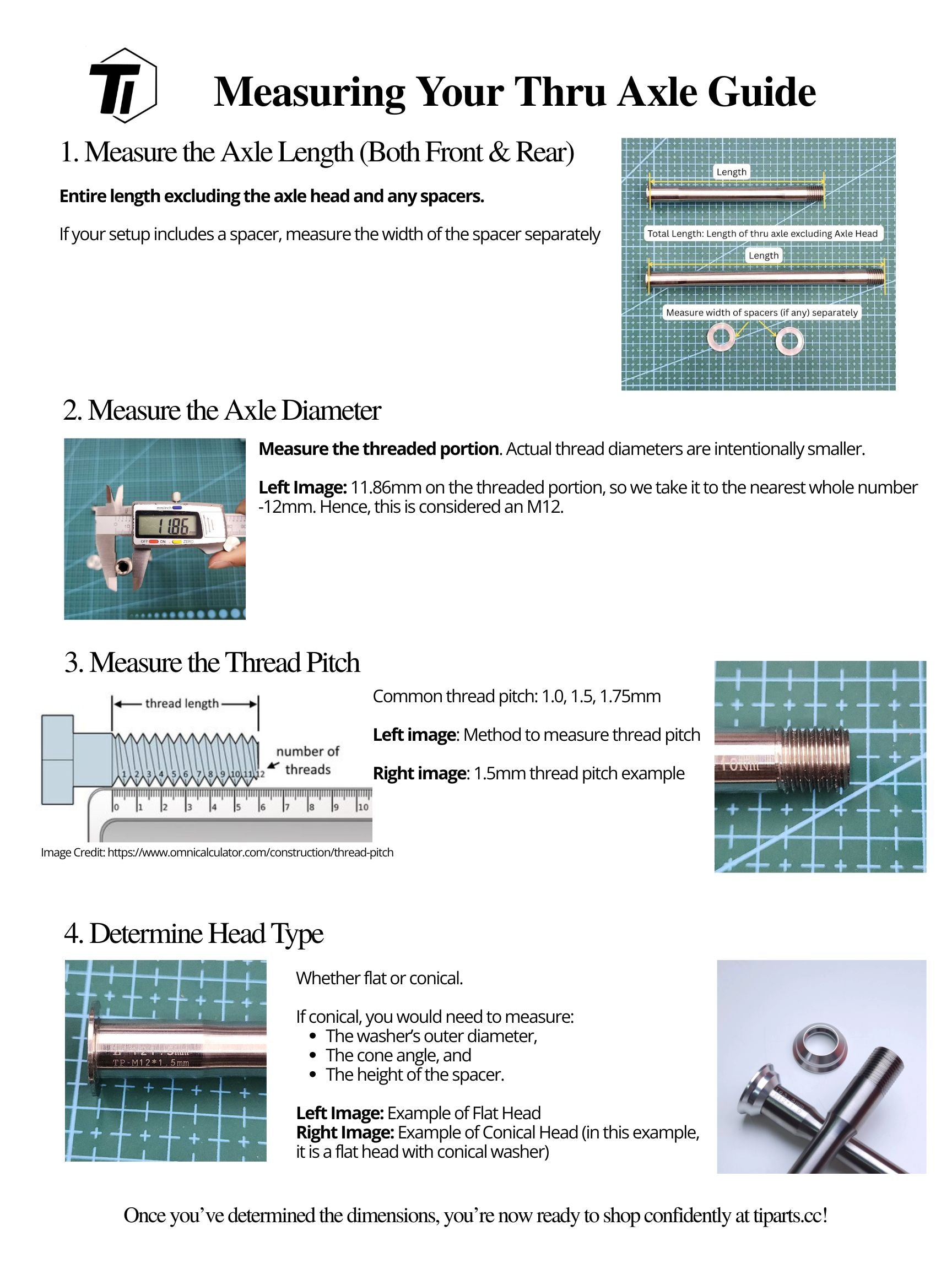 Upgrading your Thru-Axles? Read our Bicycle Thru-Axle Measuring Guide ...