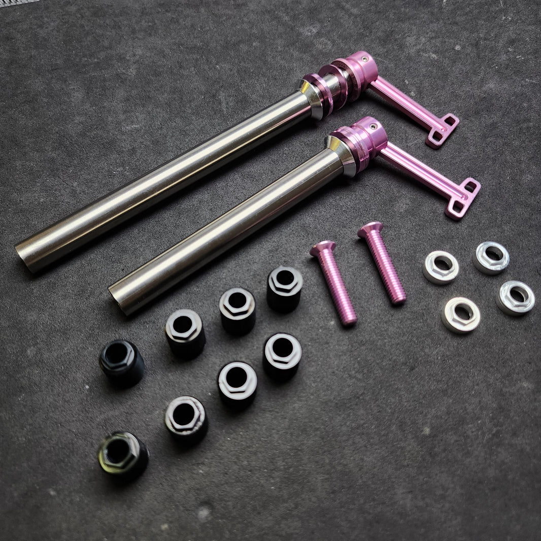 Titanium Thru Axle & Skewers – Ti-Parts Titanium