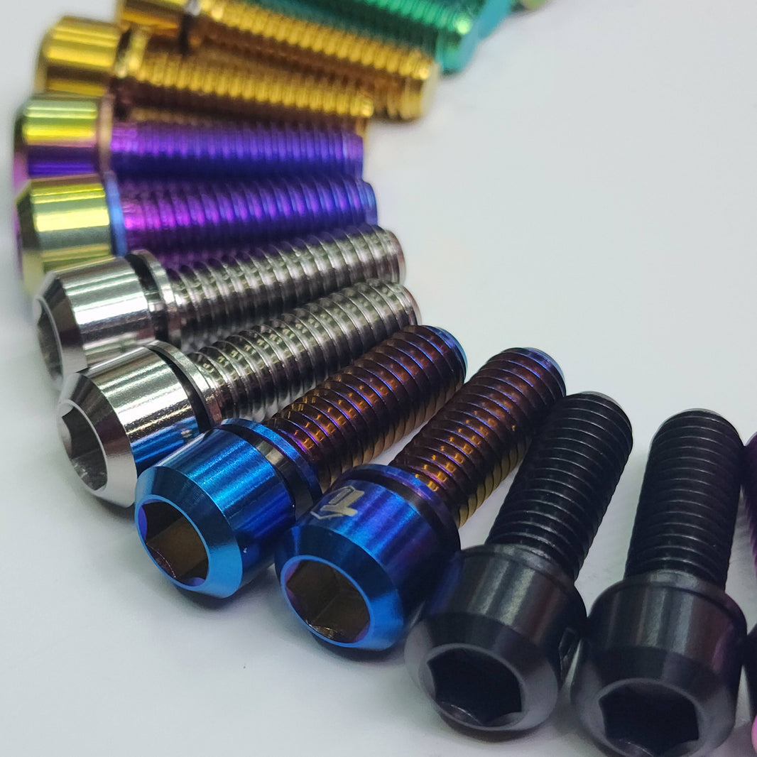 Premium Titanium Screws Nuts & Bolts in Cycling | Ti-Parts Titanium
