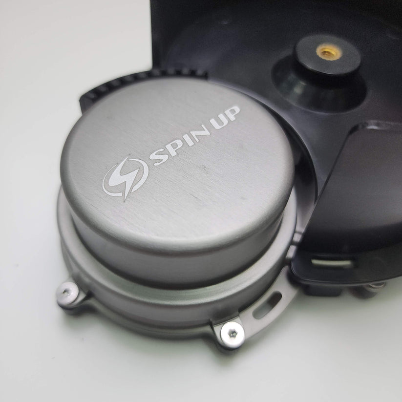 Spin Up Tour Cycling Generator F12W-Pro | Front Wheel Mount on fork ...