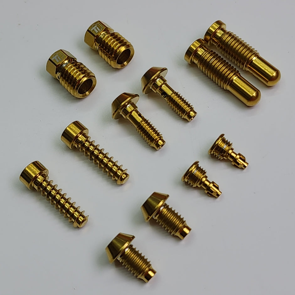 Premium Titanium Screws Nuts & Bolts in Cycling | Ti-Parts Titanium