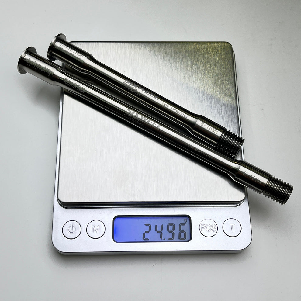 Sixweel 27.4g Giant Titanium Thru Axle | Giant TCR/Propel Gen4 MY27/De ...