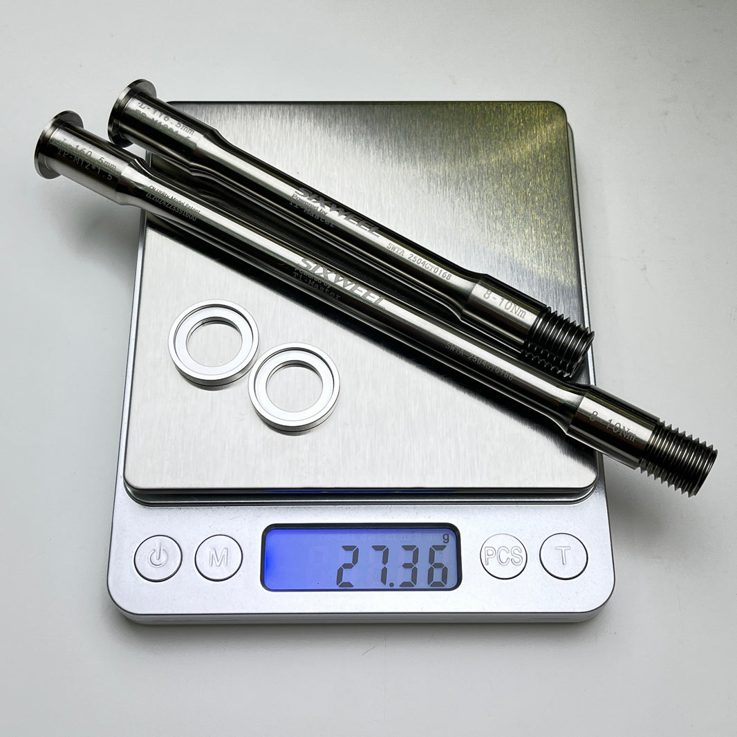 Titanium Thru Axle & Skewers – Ti-Parts Titanium