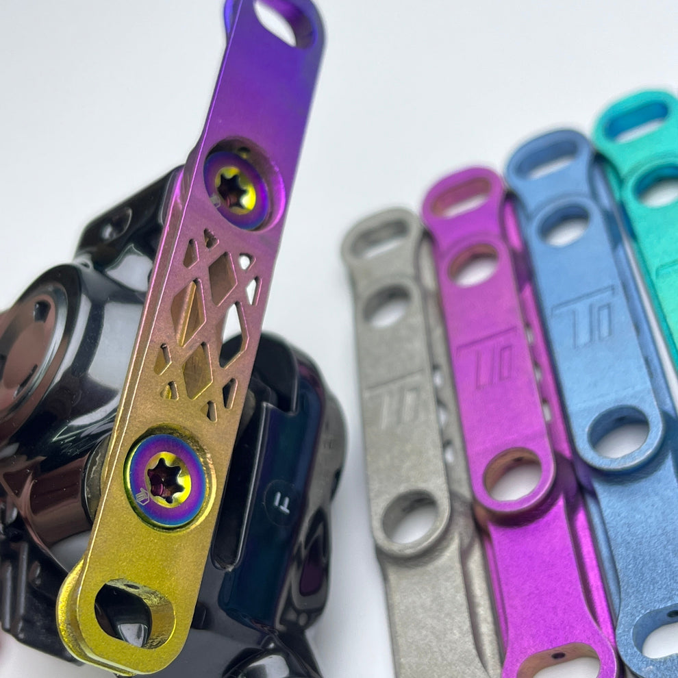 3D Printed Titanium Front Disc Brake Adapter | Universal-Fit | Shimano ...
