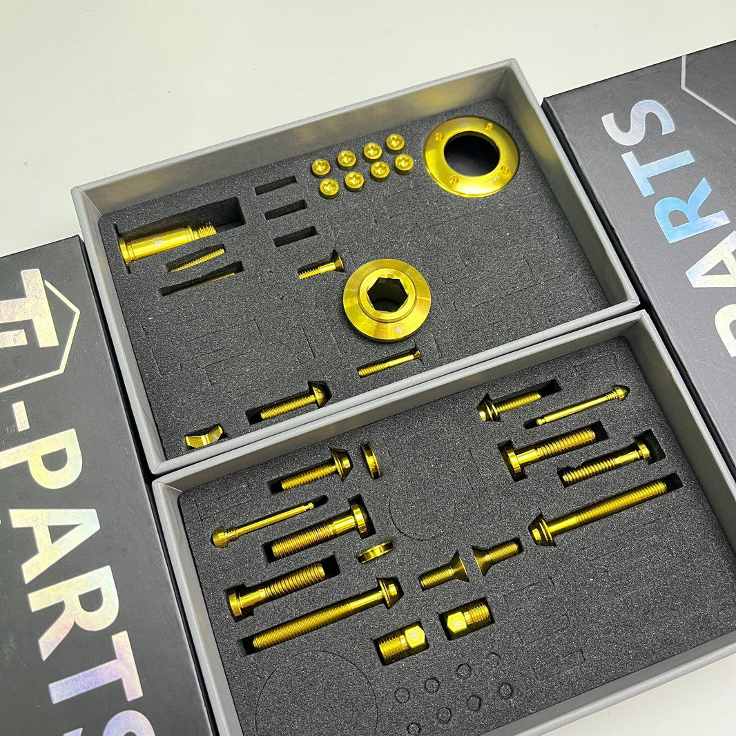 Hochwertige Titanschrauben der Güteklasse 5 für Fahrräder | Ti-Parts ...
