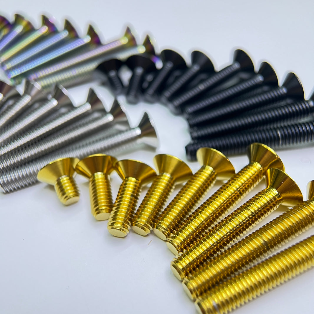 Premium Titanium Screws Nuts & Bolts in Cycling | Ti-Parts Titanium