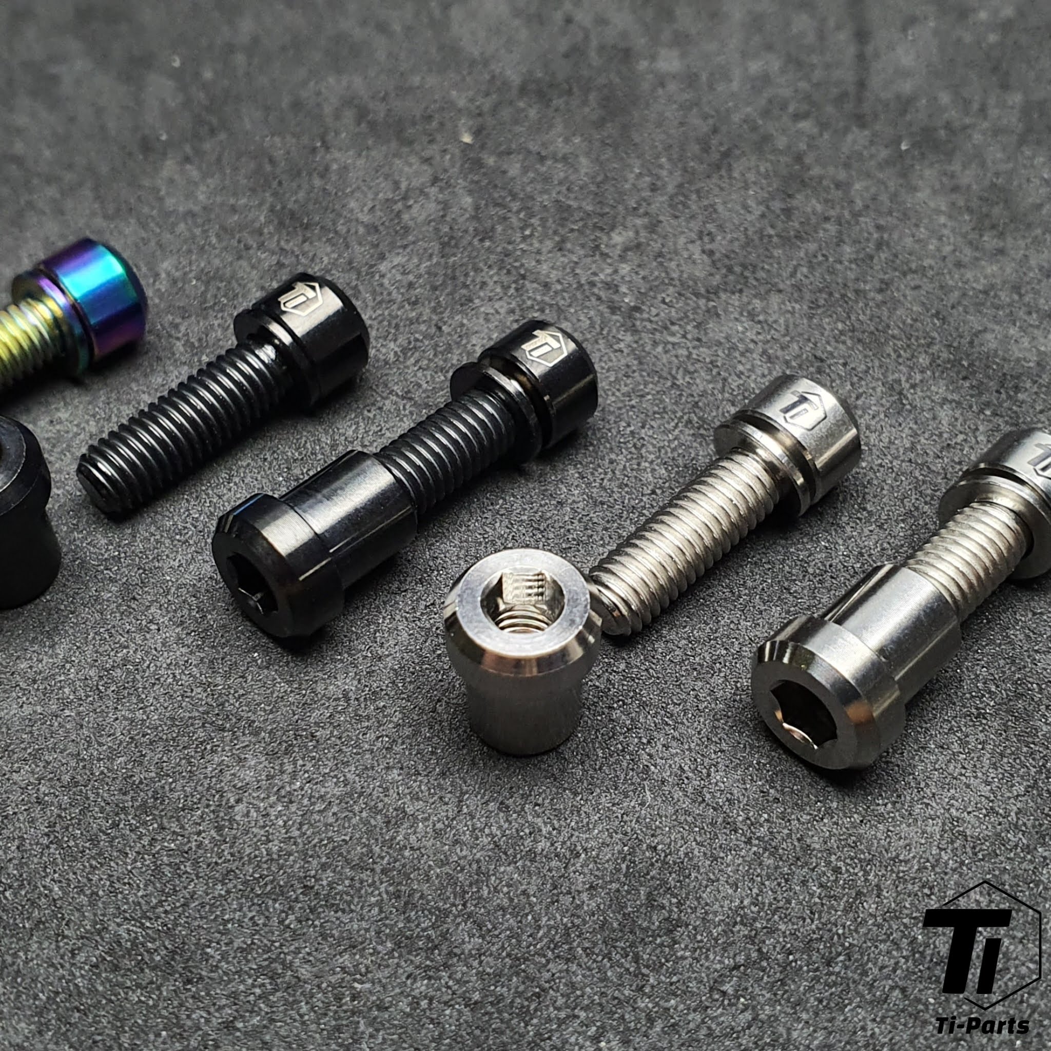 Titanium Lock On Bolt for Handlebar Stem for Factor Black Inc Roval Al ...