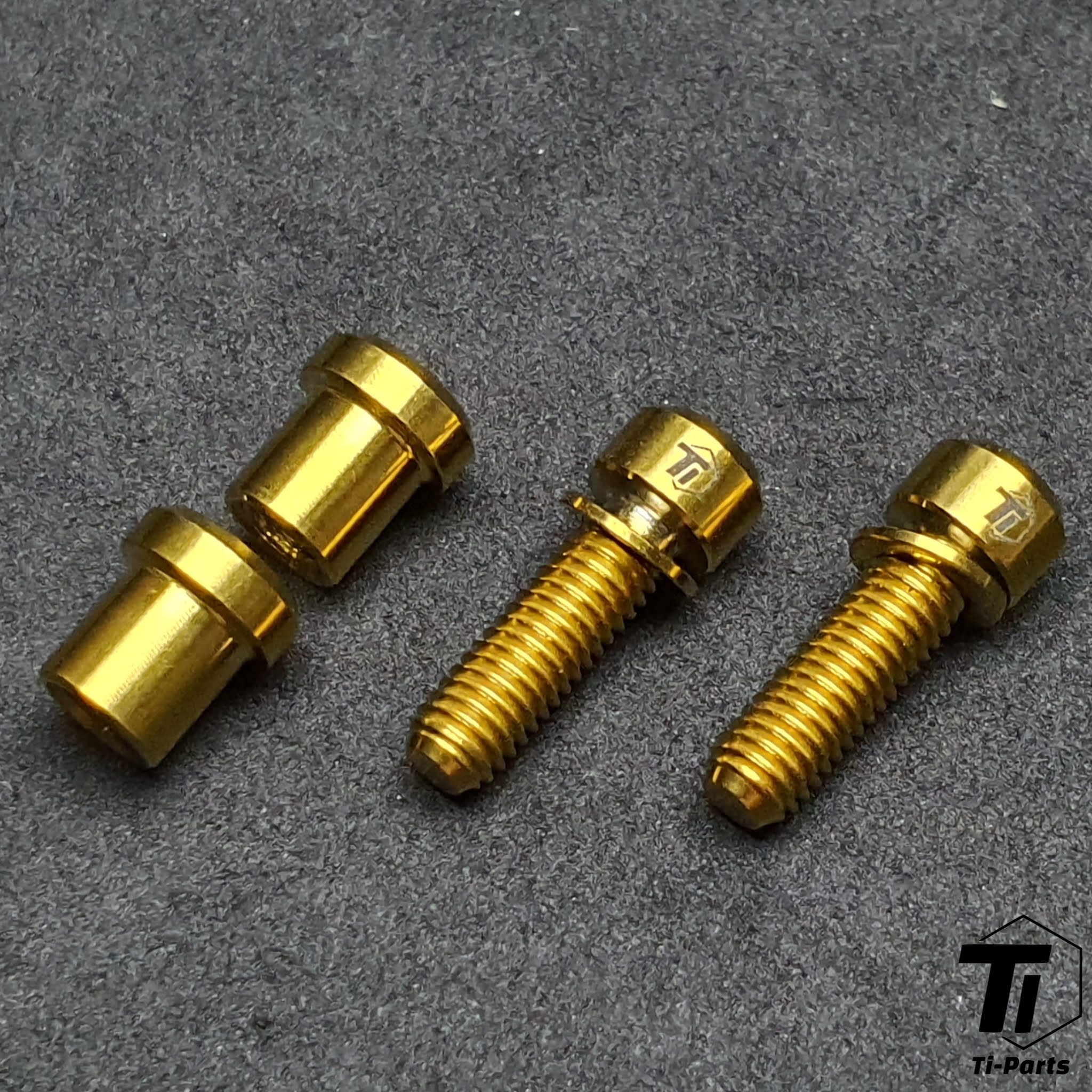 Titanium Lock On Bolt for Handlebar Stem for Factor Black Inc Roval Al ...