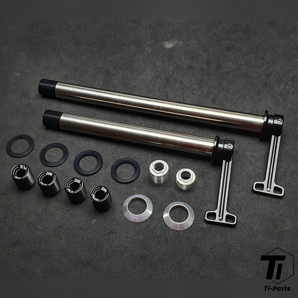 Titanium Thru Axle for Roadbike Disc Brake | 12mm Super Aero lightweig ...