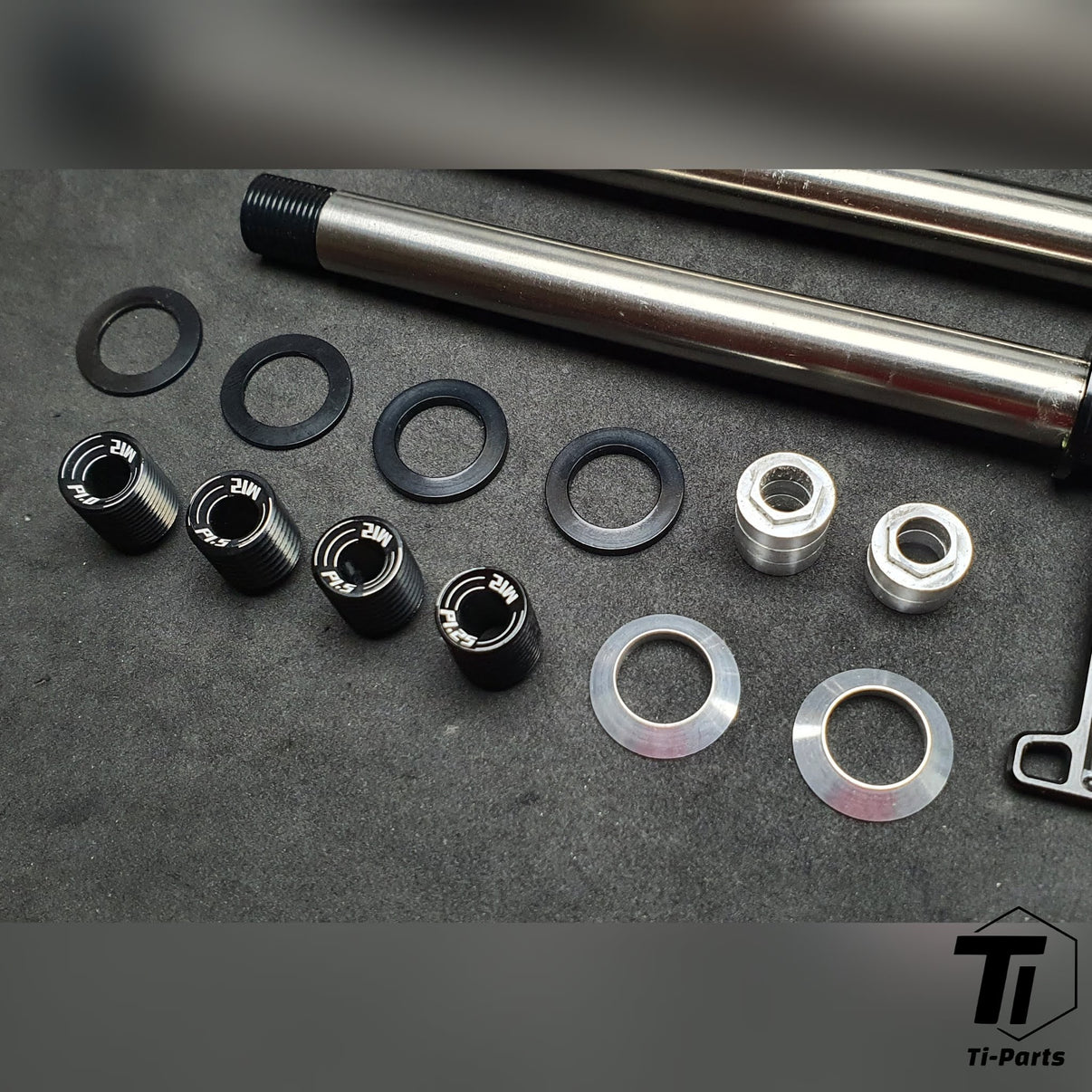 Titanium Thru Axle for Roadbike Disc Brake | 12mm Super Aero lightweig ...