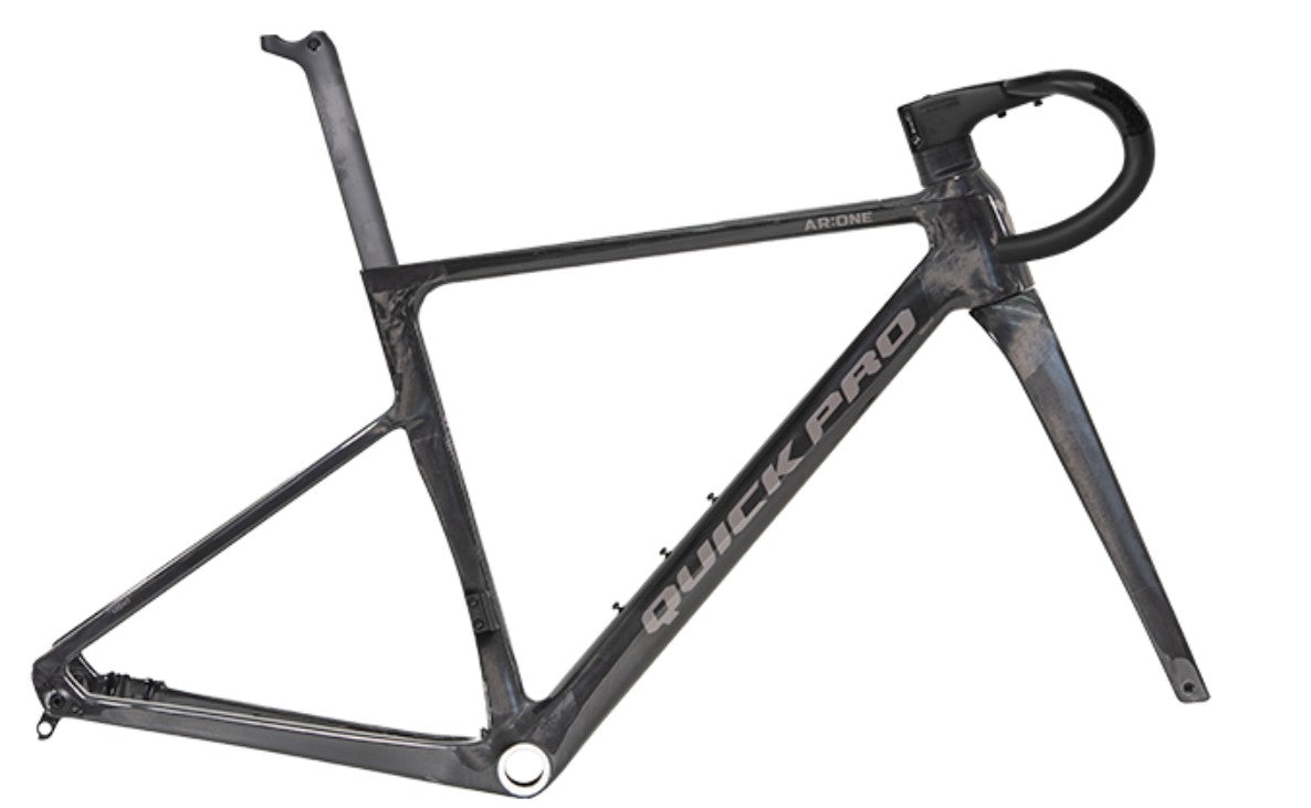 QuickPro AR:ONE Aero Road Frameset | T1100/M65 Carbon, UCI Approved ...