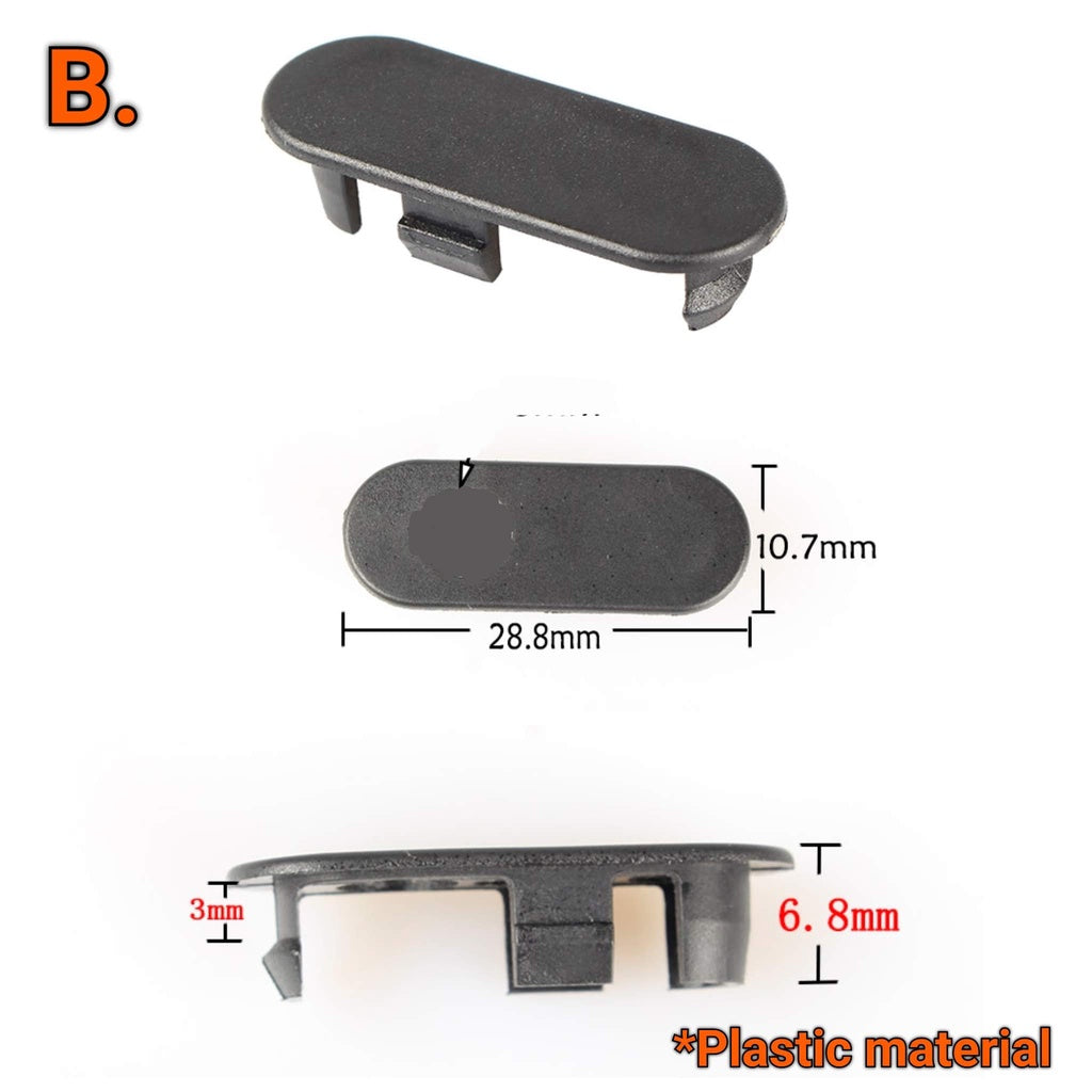 Bike Frame Hole Cover Plug Cap | Silicon Rubber Wireless Di2 12s etap ...