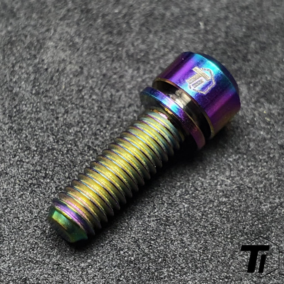 Titanium Specialized SL7 Stem Cable Clamp Bolt | Tarmac SL7 MY21 Swork ...