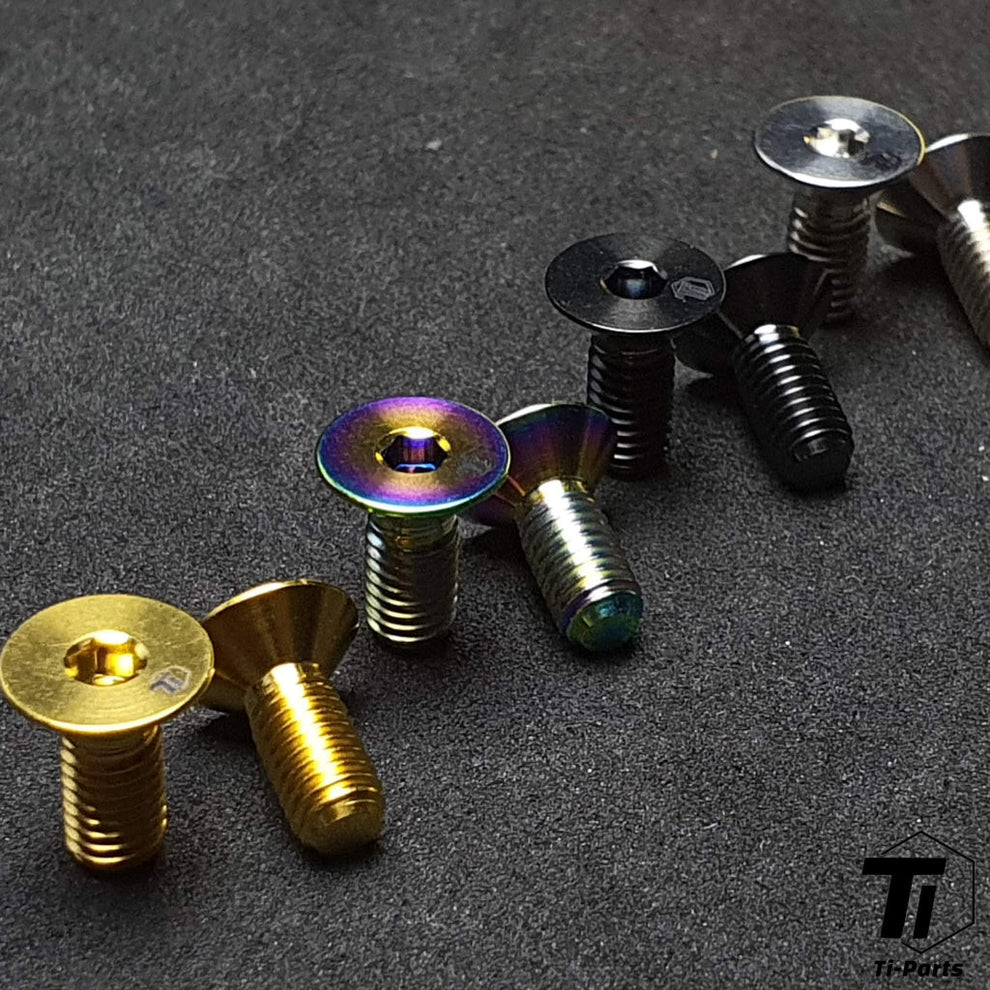 Titanium Cage Screw for Ultralight Bottle Cage 8g | Ti bolt Carbon Fib ...