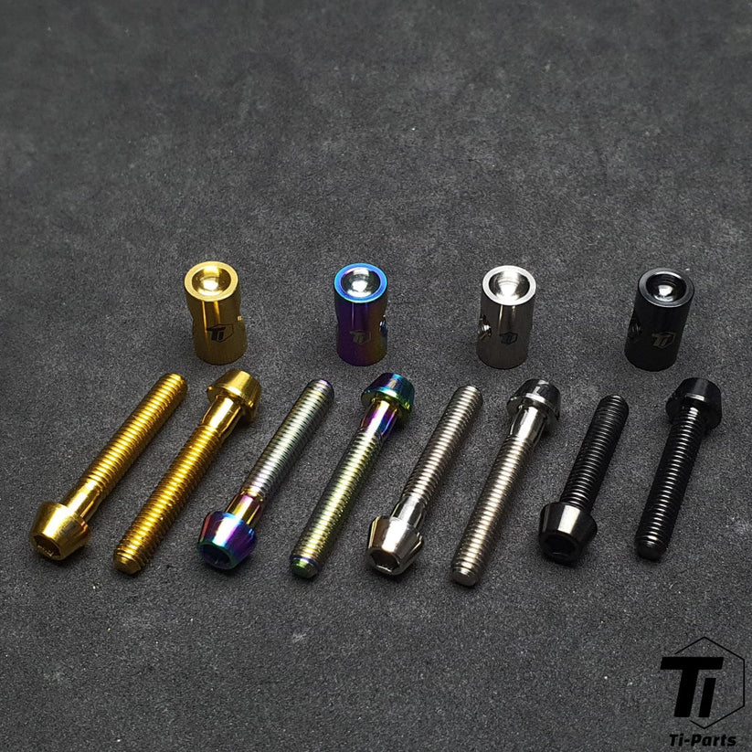 Titanium Bolt for SL8 Saddle Clamp | Aethos Alpinist Seatpost Cradle Y ...