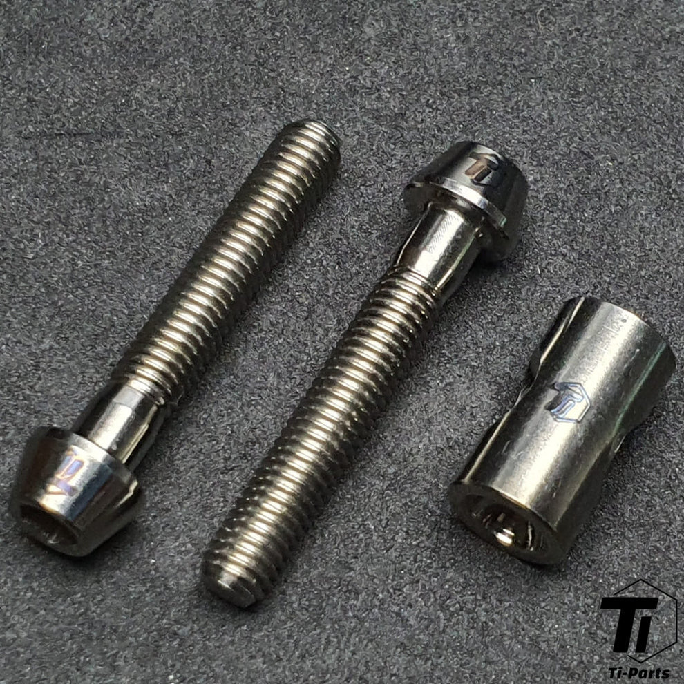 Titanium Bolt for SL8 Saddle Clamp | Aethos Alpinist Seatpost Cradle Y ...